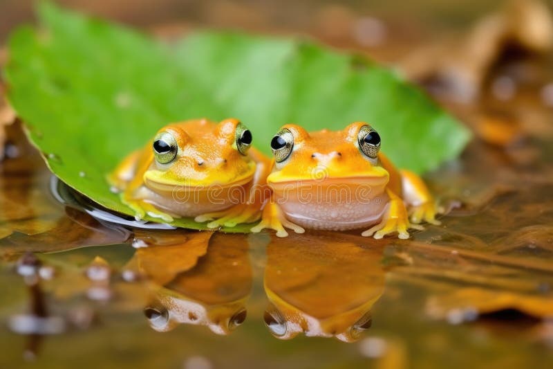 Close-up of Frogs Webbed Feet in Natural Habitat Stock Photo - Image of ...