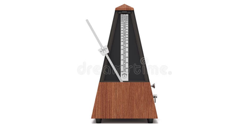 Mechanical Metronome, Animation Seamlessly Loopable. 3D Rendering ...
