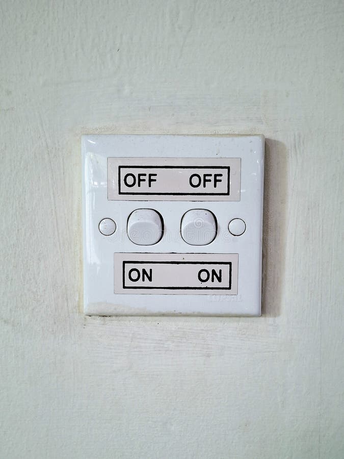 Close Up Switch Control Light Big Bike Motorcycle Stock Photo - Image ...