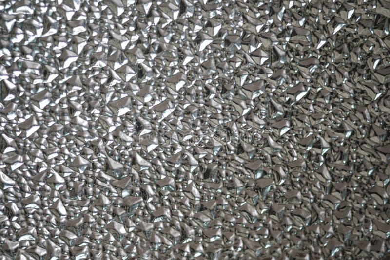 Close-up of Frosted Glass Texture, Abstract Pattern Stock Image - Image ...