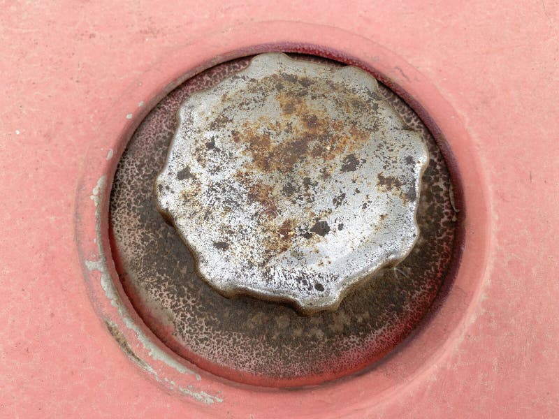 Fuel cap on tuning car stock photo. Image of fuel, engine - 238453398