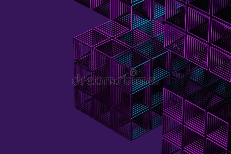 3d Render Artificial Intelligence Cube Stock Illustrations – 558 3d ...