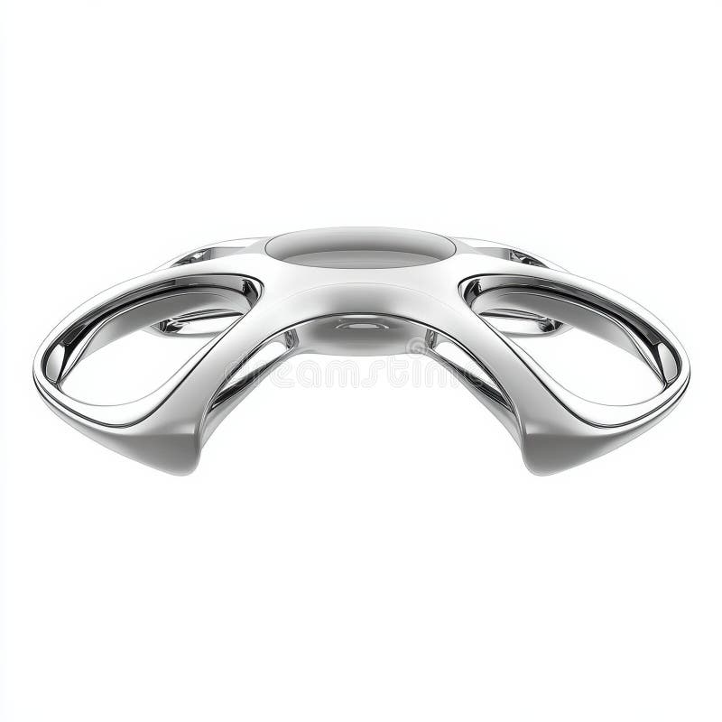 A Close Up of a Futuristic Looking Object with Two Curved Ends, AI ... A Close Up of a Futuristic Looking Object with Two Curved Ends, AI ...