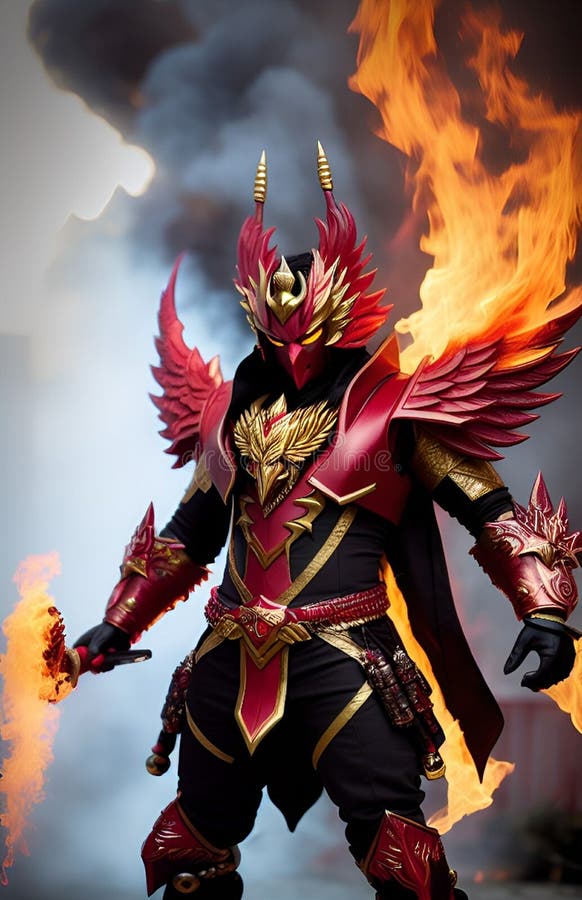 Garuda Monster in the Hell , Ai Generated Stock Illustration ...