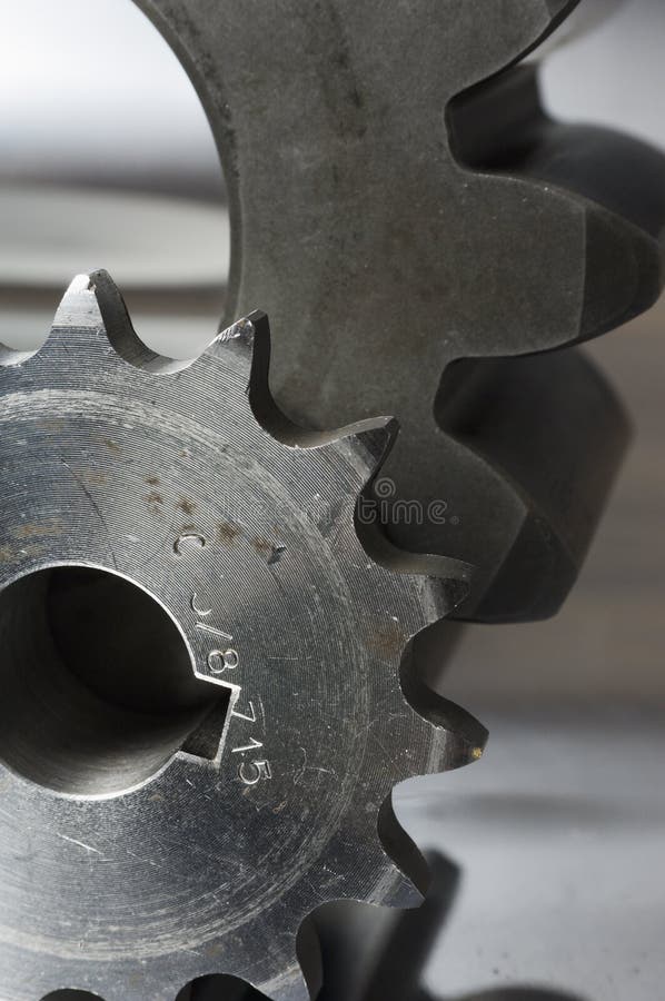 Gears close-up stock image. Image of gear, cogwheel, mechanics - 1632369