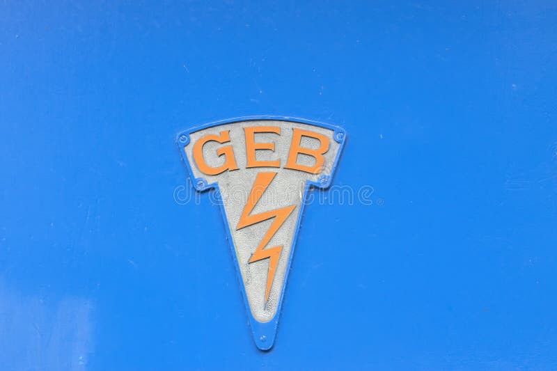 Close Up GEB Sign at Diemen the Netherlands 10-2-2023 Editorial Image ...