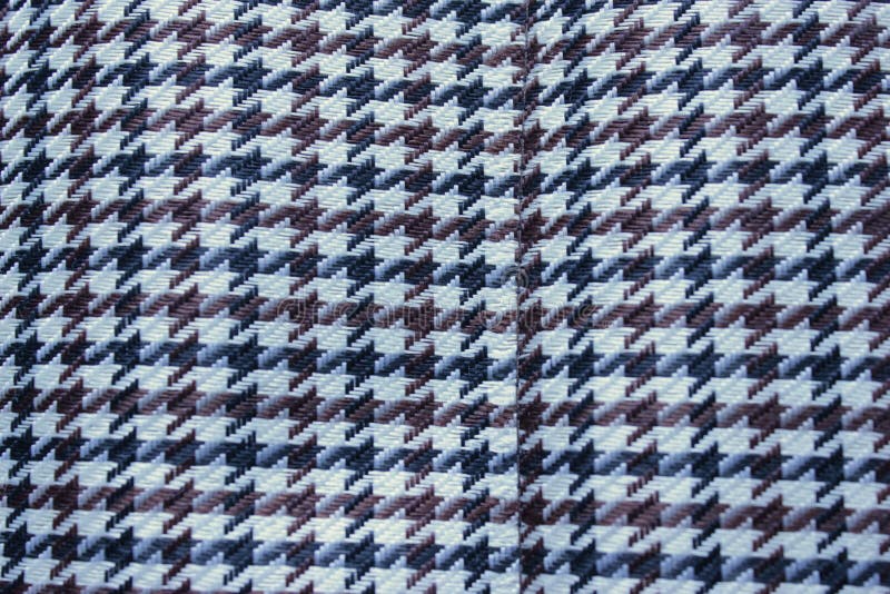 Close Up Geometric Fabric Pattern Stock Image - Image of natural ...
