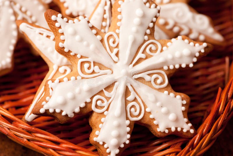 Close Up of Gingerbread Man Cookies Stock Image - Image of bread ...