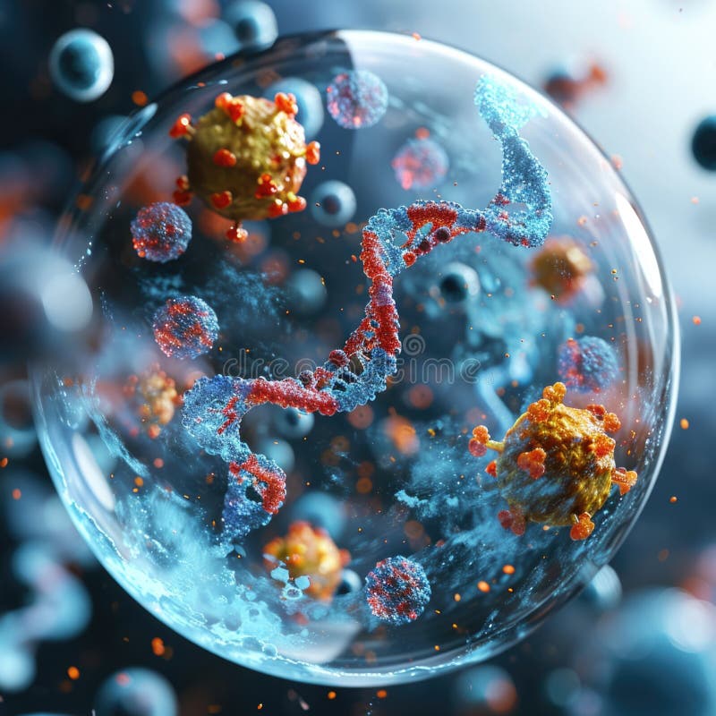 A Glass Ball Sitting on Top of Snow Covered Ground Stock Image - Image ...