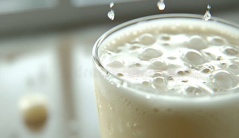 Close Up of a Glass of Beer with Condensation Dripping Down the Side ...