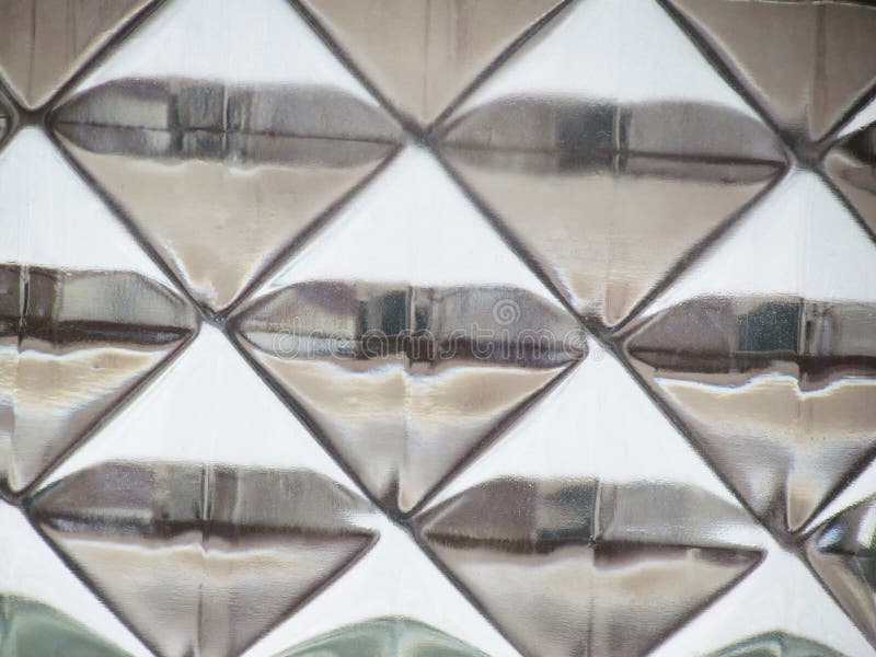 Close Up Glass Blocks with Light and Shadow Inside the Building Stock ...