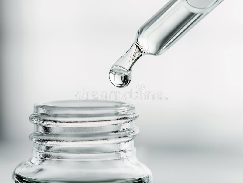 A Close-up of a Glass Dropper Stock Image - Image of pharmaceutical ...