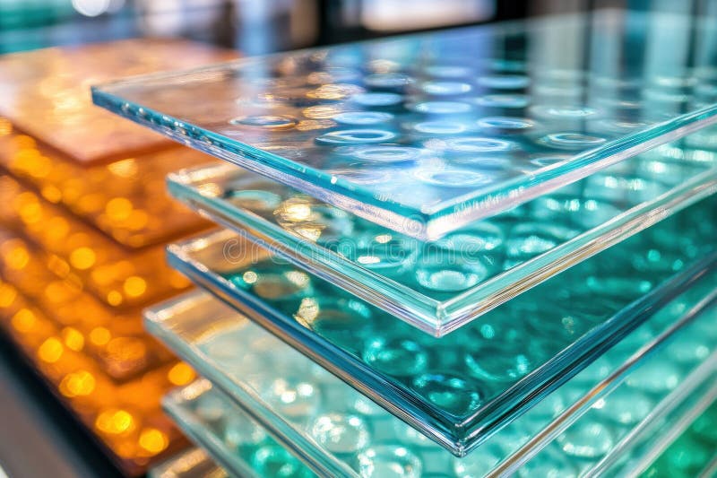 Close Up Glass Refractory Material Technical Industrial Functional ...