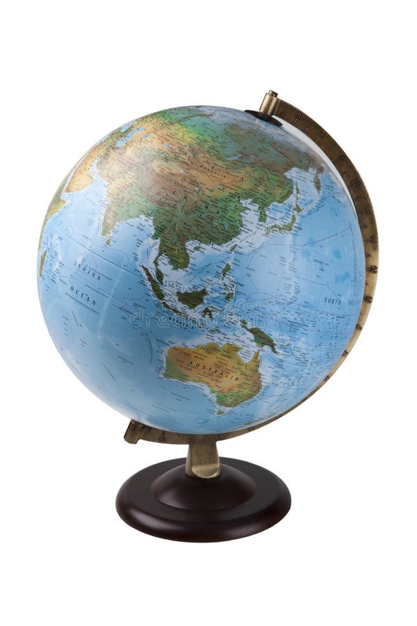 Globe close-up on Europe stock photo. Image of focus - 30844132