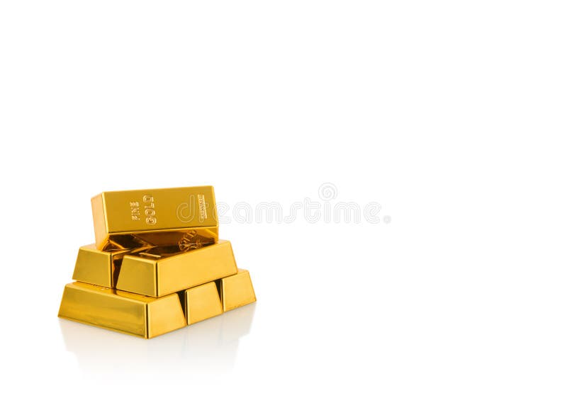 Close up of Gold Bars stock image. Image of golden, metals - 50674951