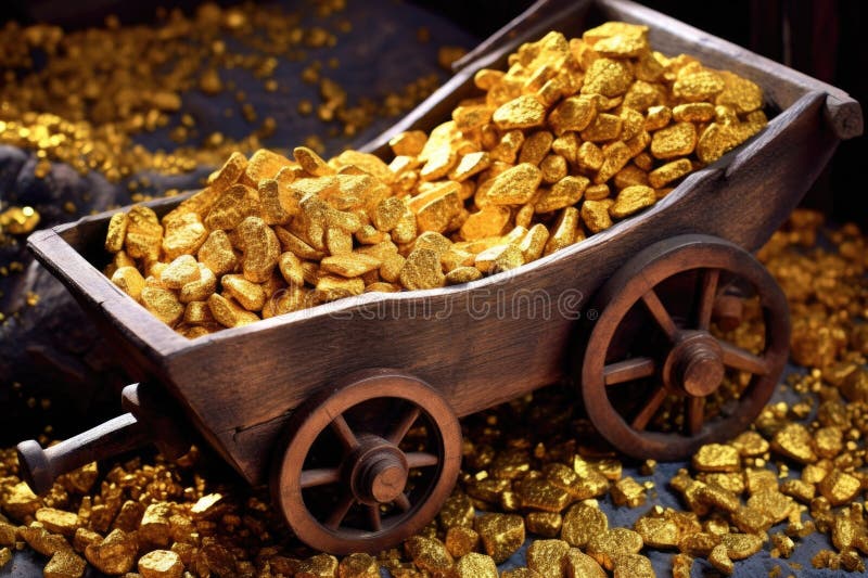 Gold Ore Mining Cart Stock Illustrations – 388 Gold Ore Mining Cart ...