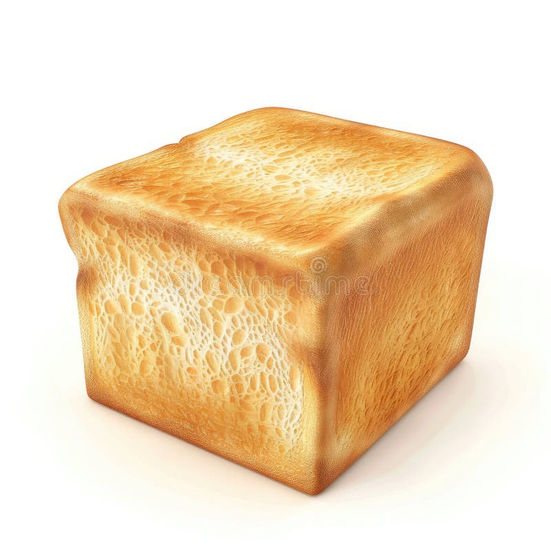 Golden Brown Toasted Bread Cube, Perfect for Breakfast Stock ...