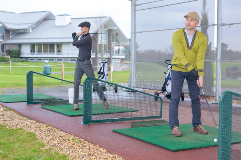 Close up golf beginners stock image. Image of ball, start - 264392045