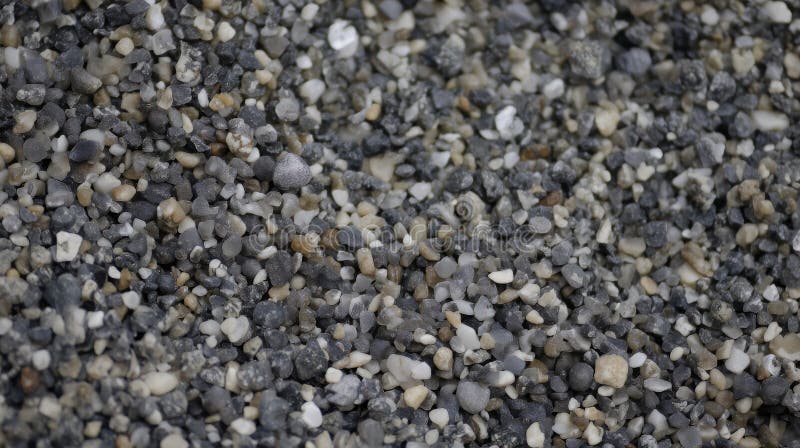 Close Up Granular Texture Featuring Mixed Gray Brown and White ...