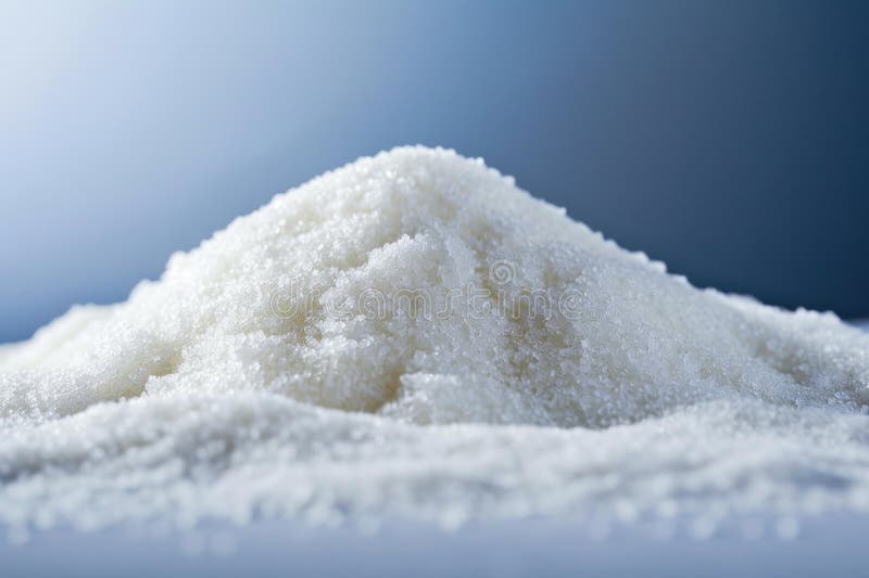 Close-up of Granulated Sugar Pile Stock Image - Image of sucrose ...