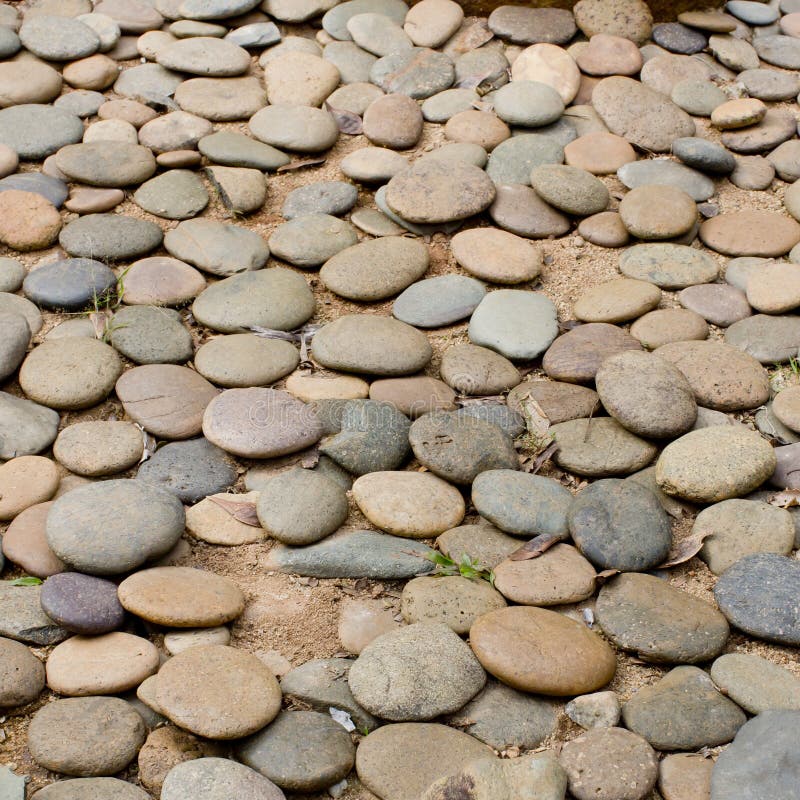 Close Up Gravel Stone Pathway in the Park. Stock Photo - Image of color ...