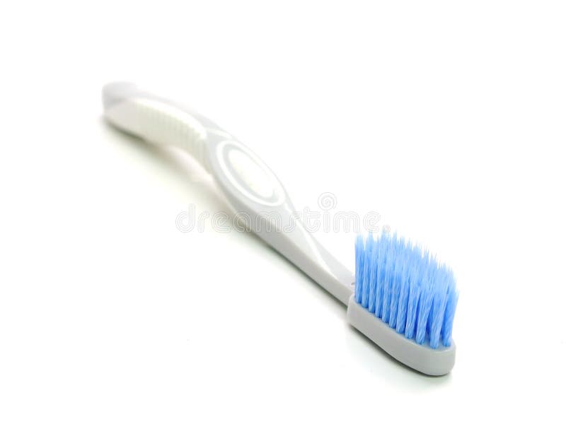Gray Color Toothbrushes Isolated on White Background Stock Image ...