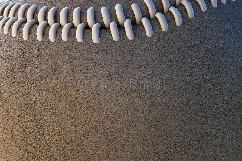 Close Up of Cricket Ball Texture with Mock Up Place. Ball with Stitches ...