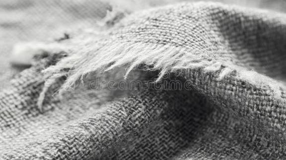 Close Up of Gray Fabric Texture with Rip Stock Illustration ...