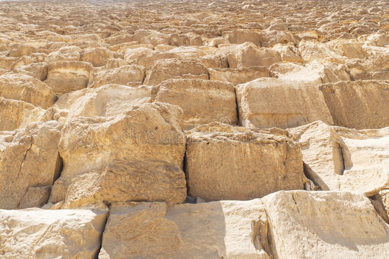 Pyramid stone blocks stock image. Image of giza, sunny - 18495145