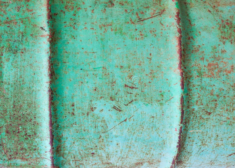 Green Color Steel Texture Background Stock Image - Image of galvanize ...