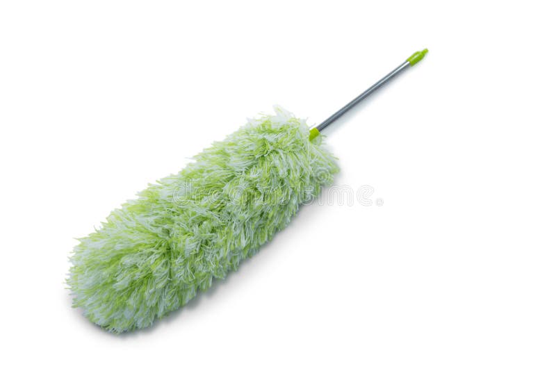 Close up of green duster stock image. Image of background - 90465577