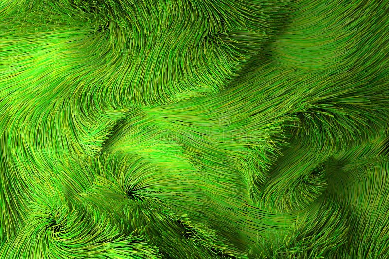 Close Up of Green Fiber Optic Stock Photo - Image of equipment, optical ...