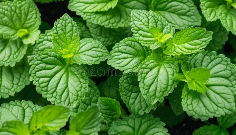 A Close Up of a Green Leafy Plant Stock Illustration - Illustration of ...