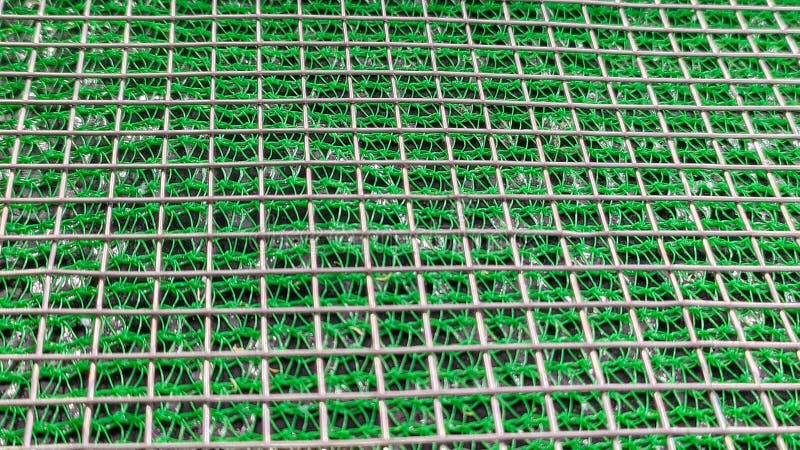 Close-up of Green Plastic Grid Mesh. Stock Photo - Image of mesh, grid ...