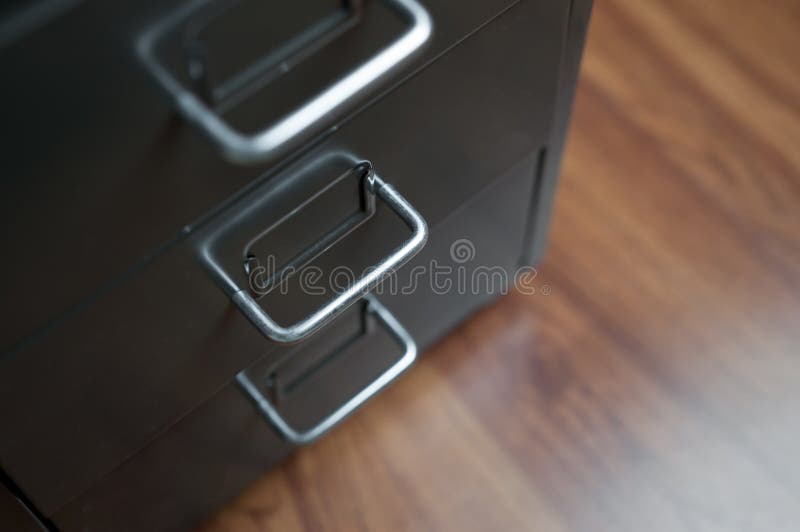 Close up of grey drawer. stock image. Image of detail - 81449237