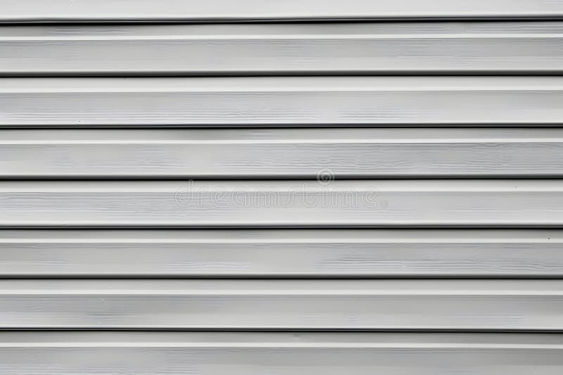 Seamless Grey Vinyl Siding Texture Background Stock Illustration ...