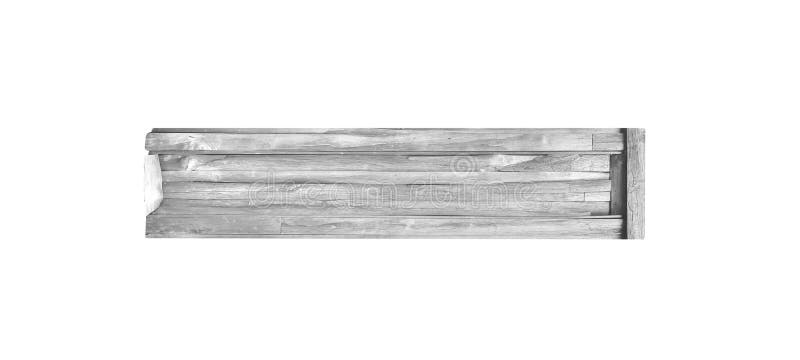 Grey Wood Wall Frame with Horizontal Patterns Isolated on White ...