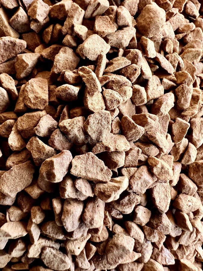 Close Up Ground Coffee Beans Instant Coffee Stock Photo - Image of ...