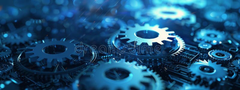 Close Up of Group of Gears stock image. Image of interlocking - 310401363