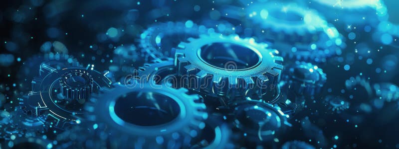 Close Up of Group of Gears stock photo. Image of metal - 310402376