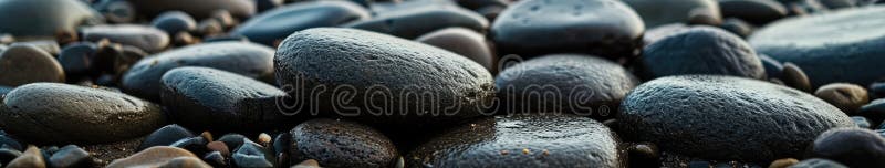 Close-Up of a Group of Rocks Stock Illustration - Illustration of rocks ...