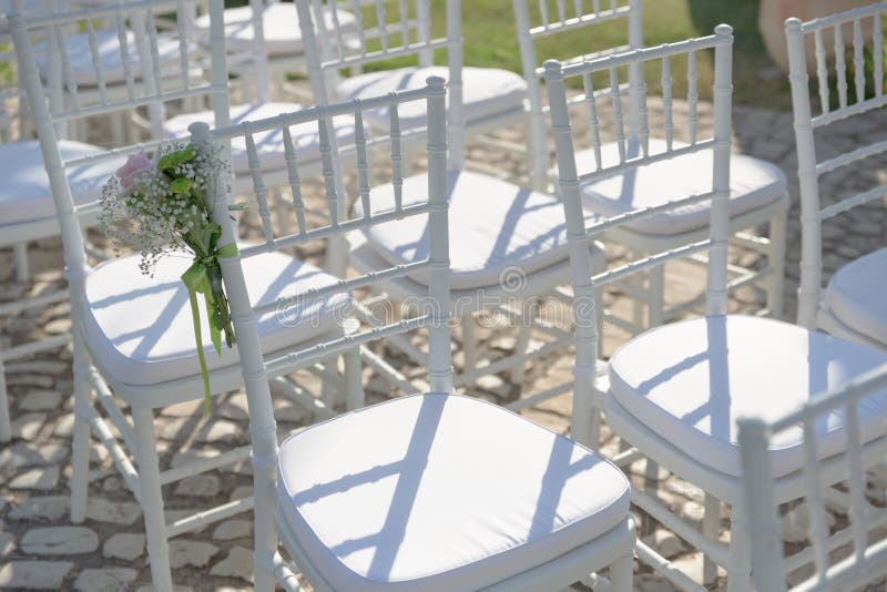 Take Your Sit and Let Wedding Start! Stock Photo - Image of aisle ...