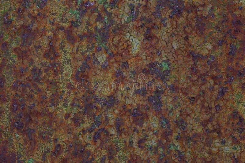 Close Up of Grunge Rusty Wall Stock Image - Image of grunge, green ...