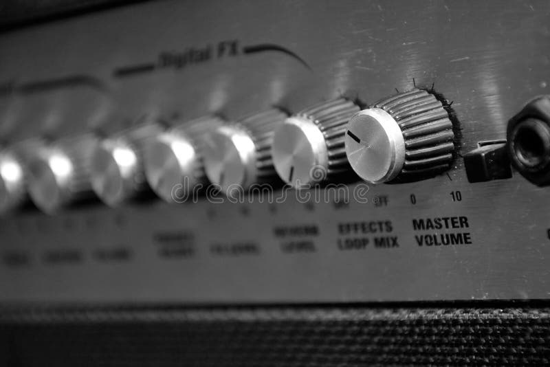 Guitar amplifier stock image. Image of music, amplifier - 183531269