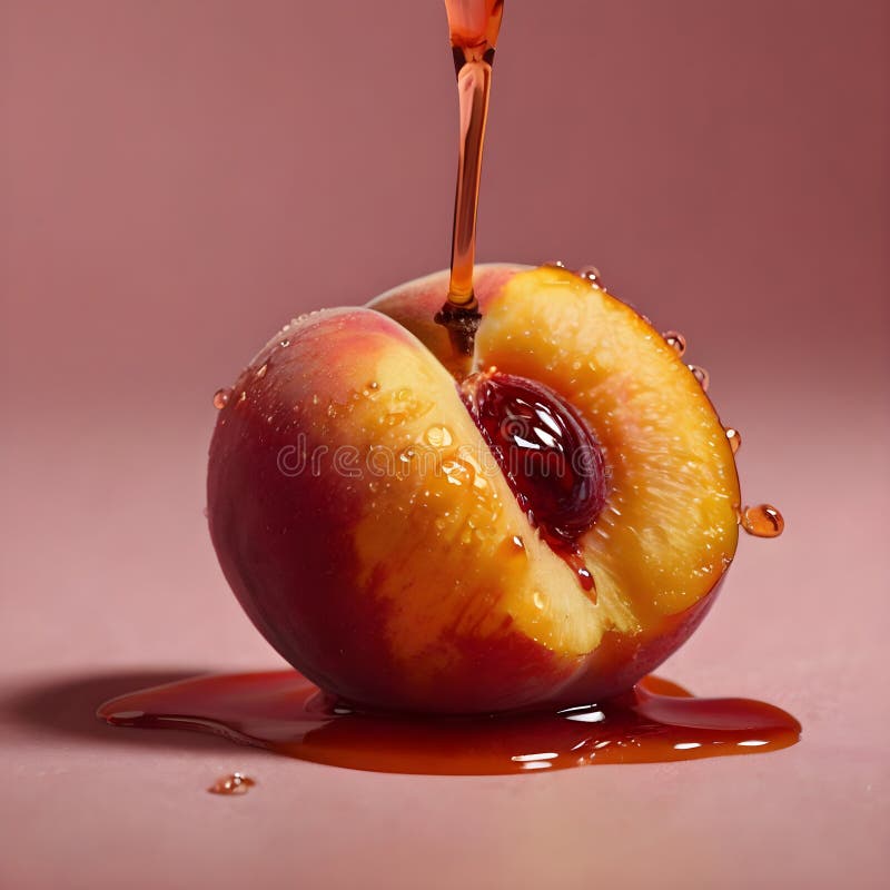 Dripping Peach Stock Illustrations – 107 Dripping Peach Stock ...