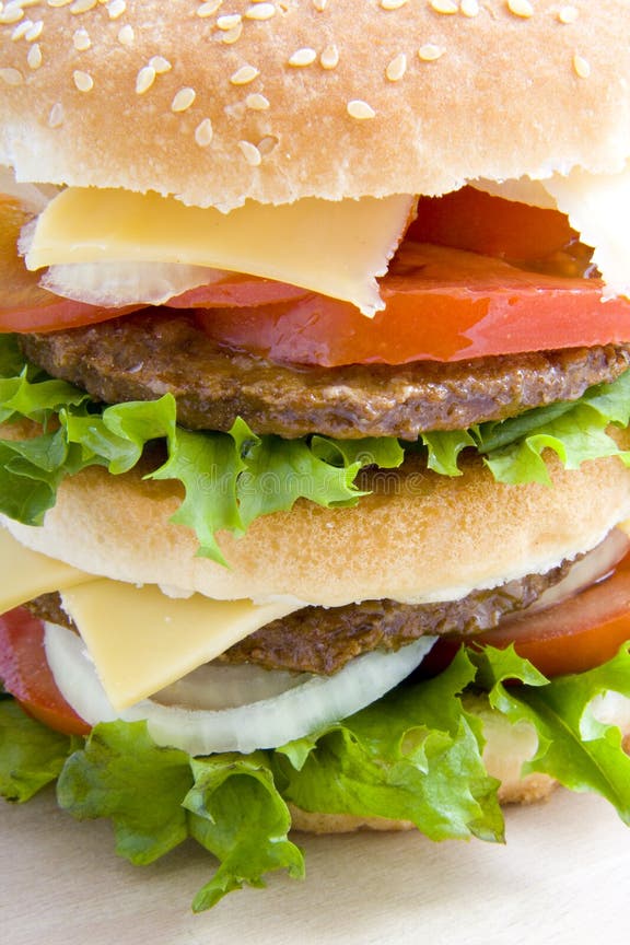 Close up hamburger stock image. Image of dish, hamburger - 14799025