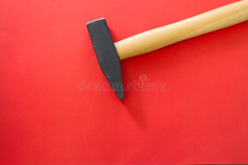 Close up of hammer stock photo. Image of industrial - 255736834