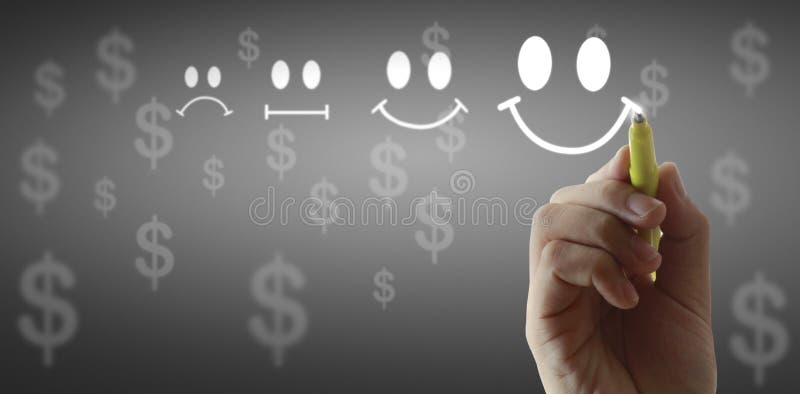 Close Up Hand Drawing Smile Stock Photo - Image of drawing, portrait ...