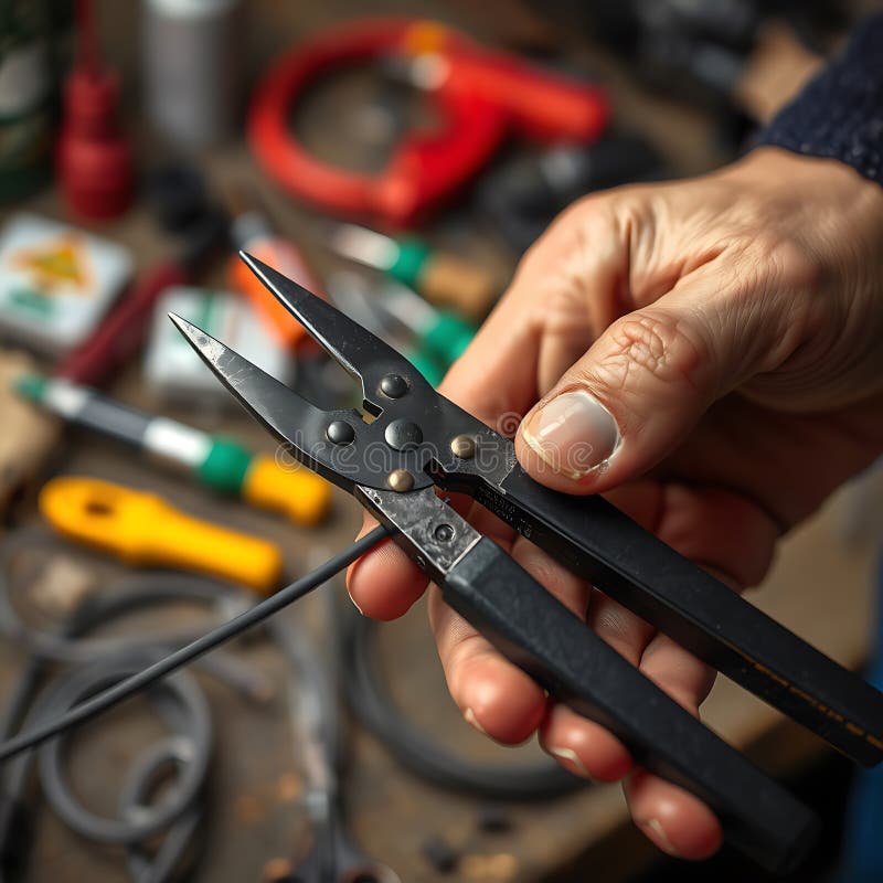 Electrical Tools Wire Stock Illustrations – 1,360 Electrical Tools Wire ...