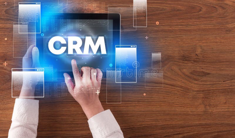 Close-up of a Hand Holding Tablet Stock Photo - Image of interface ...